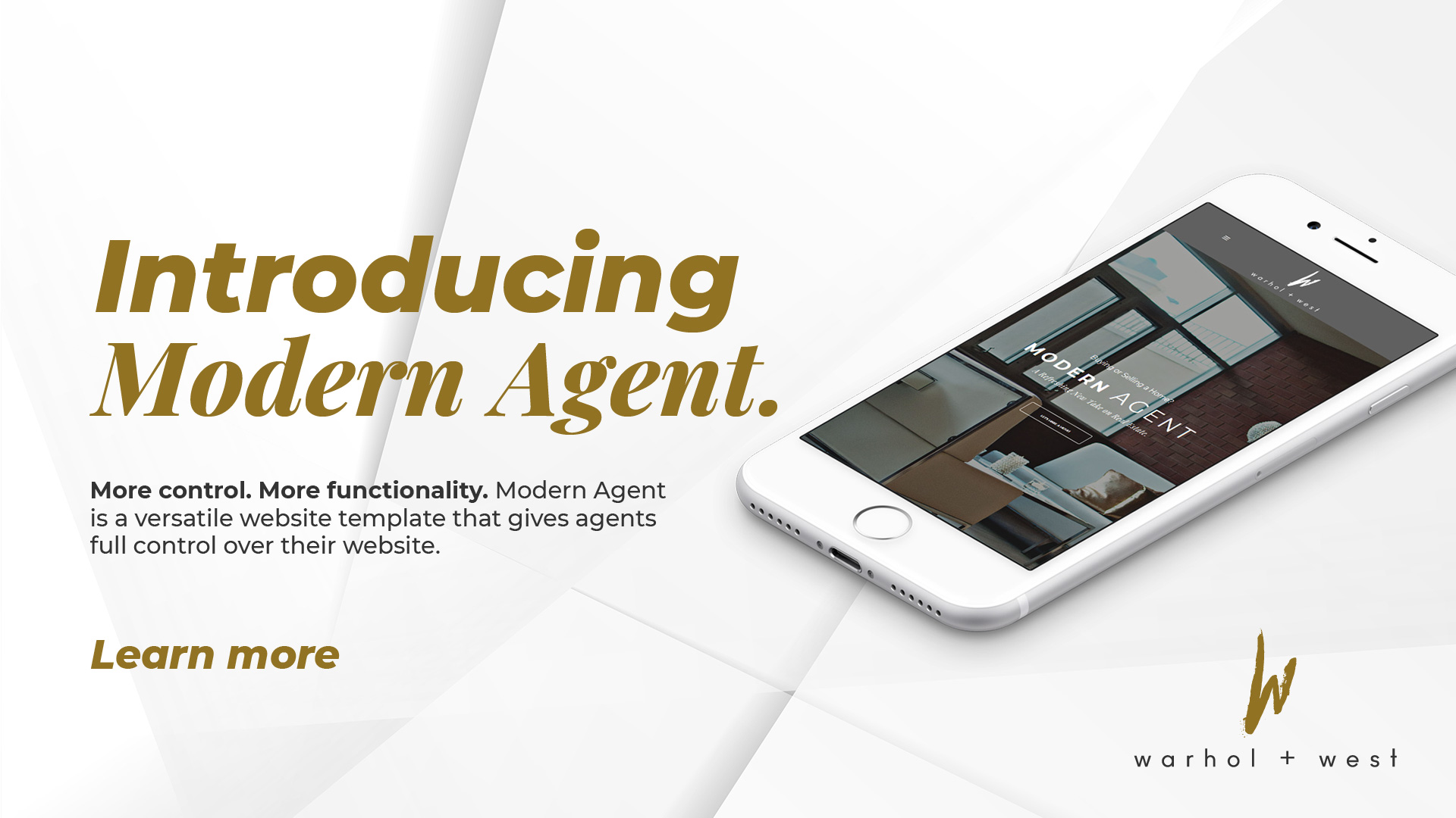 Modern Agent :: A Beautiful Agent Website Template | warhol + west